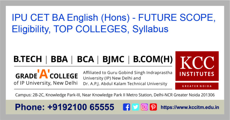 GGSIPU CET BCA Syllabus | IPU CET BCA Syllabus | KCC Institute