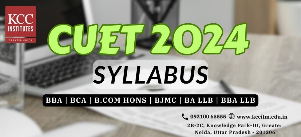 CUET 2023 Syllabus, subjects, exam pattern